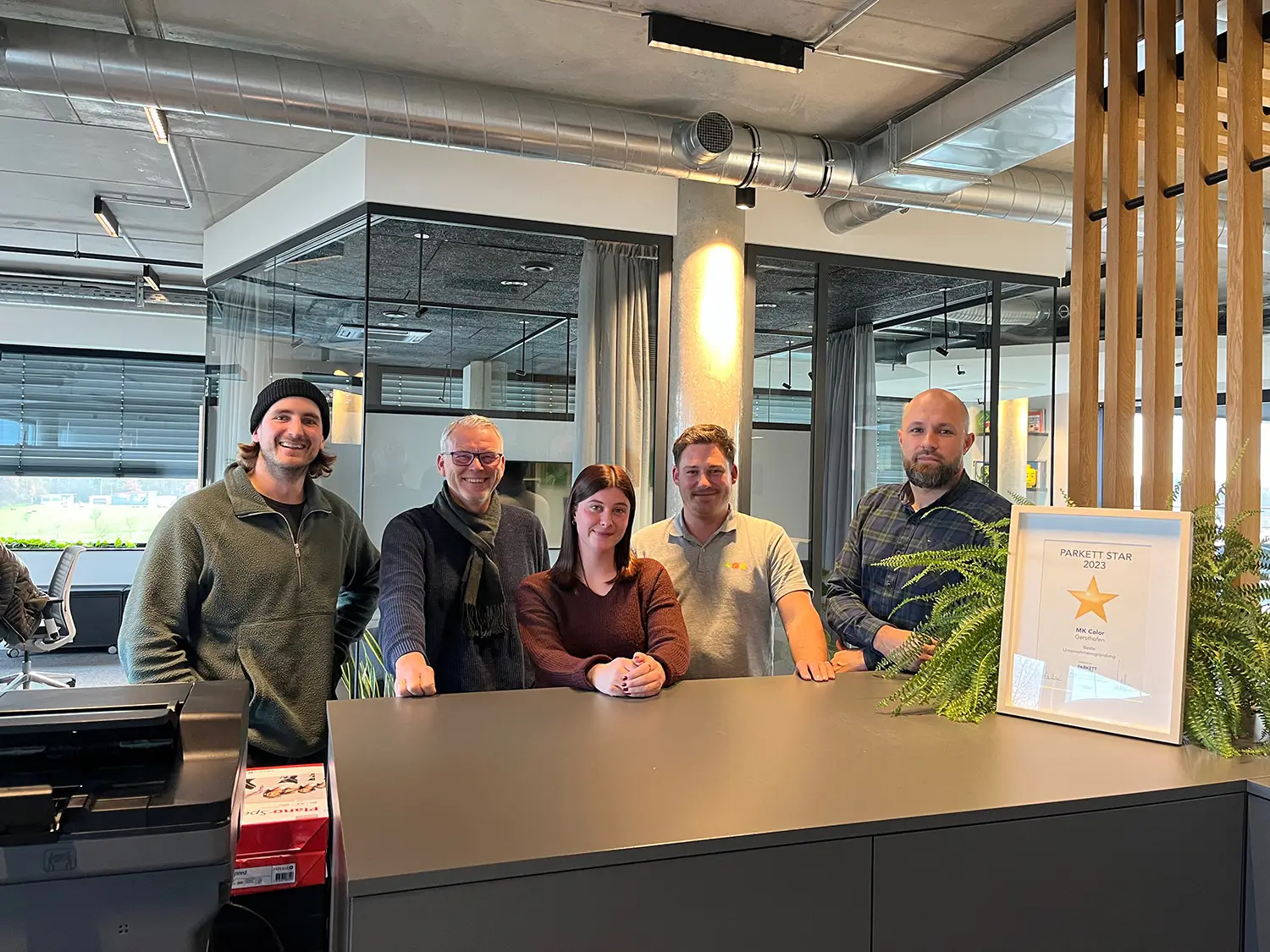 MK Color gewinnt den Parkett Star 2025! - MK Group GmbH